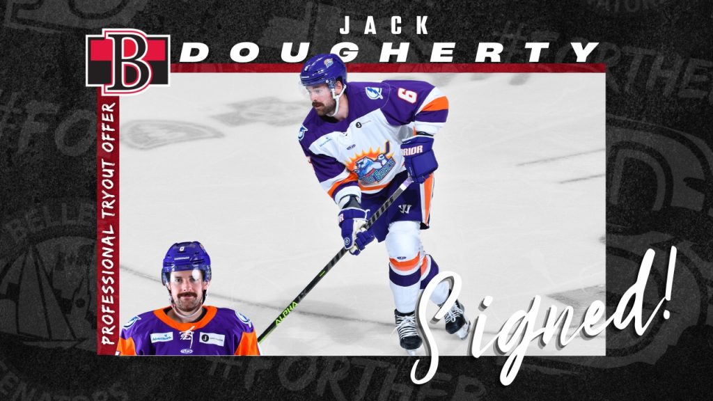 Belleville Sens sign defenceman Jack Dougherty to professional tryout ...